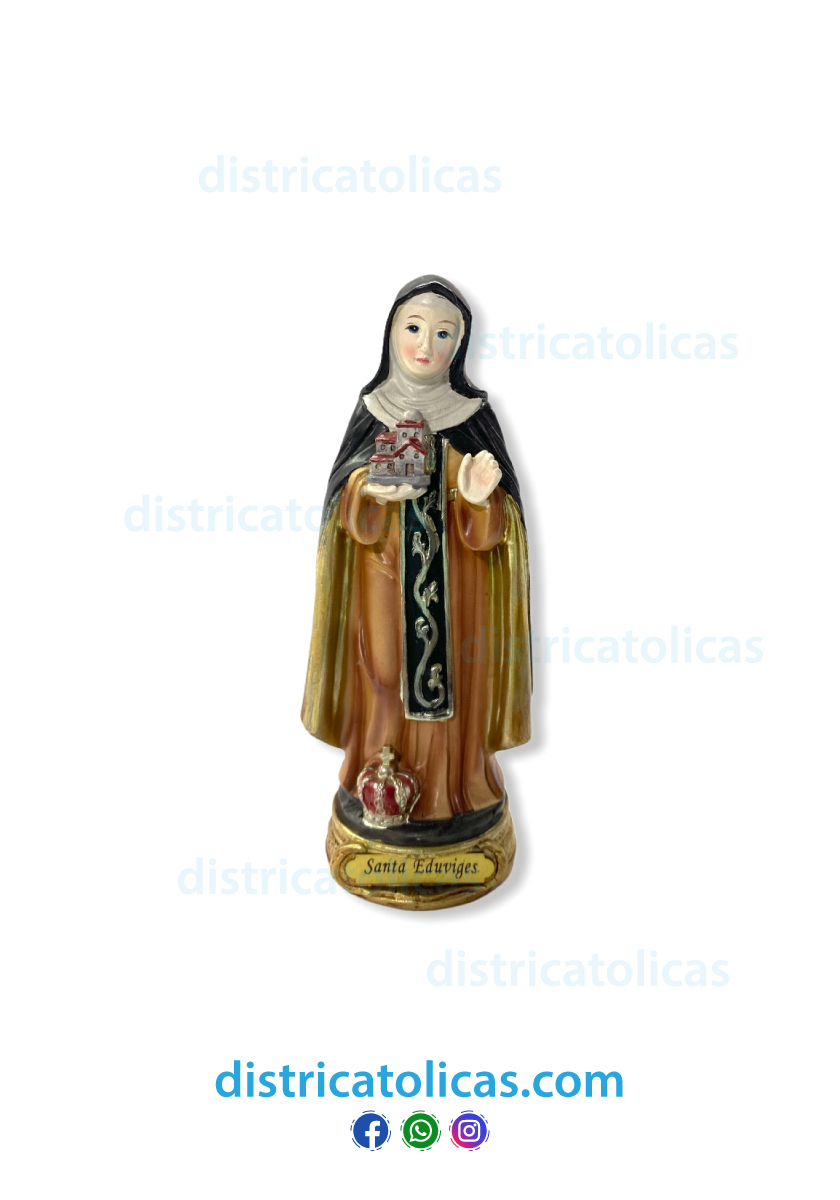 Imagen Santa Eduviges 5" Religiozzi Clasic